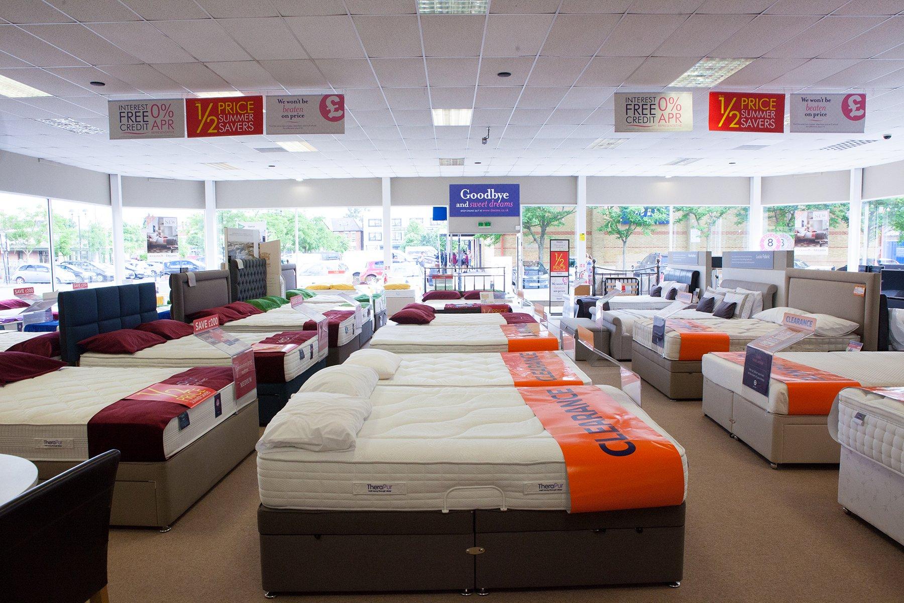 Dreams Store in Catford - Beds, Mattresses & Furniture | Dreams