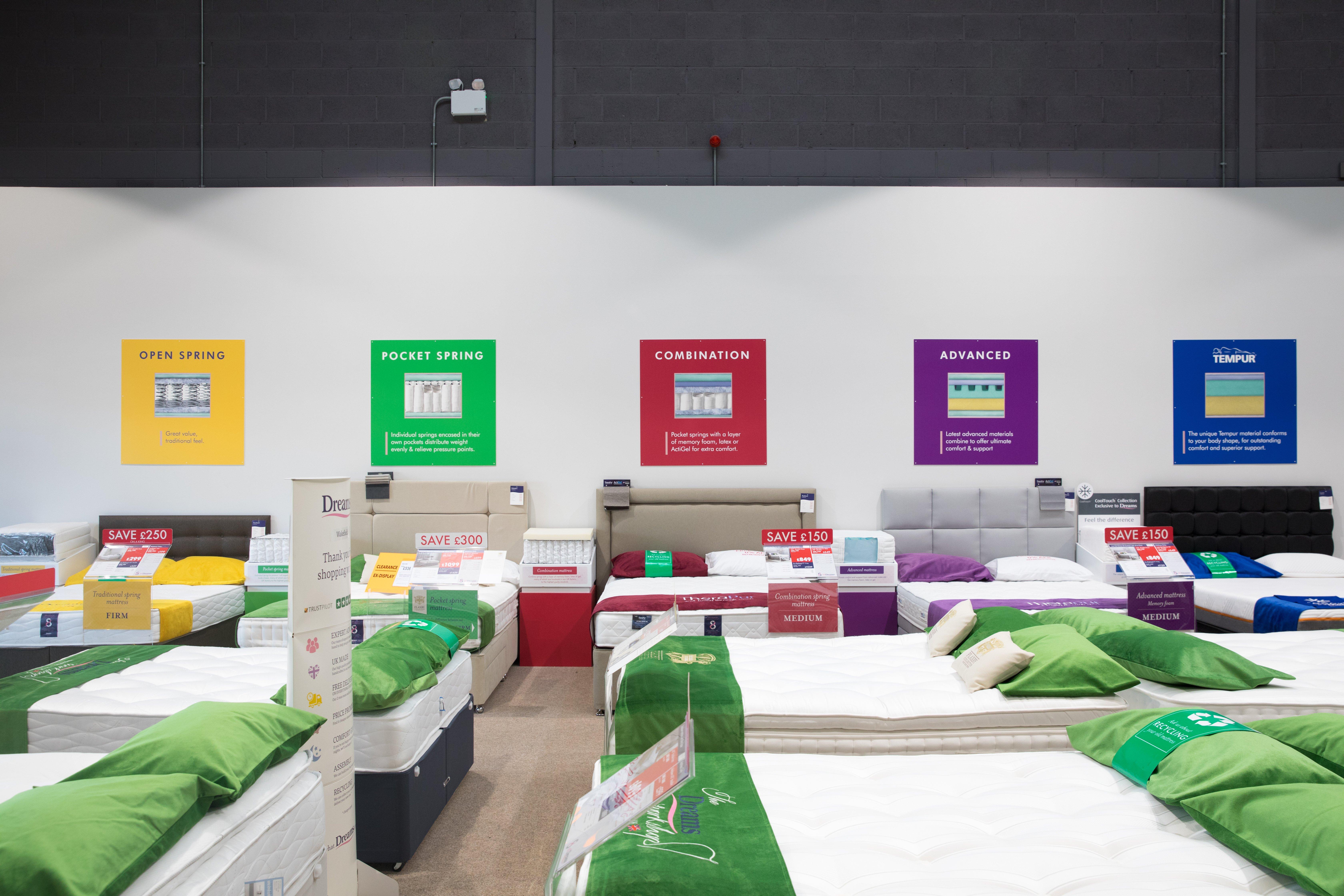 Dreams Store in Wakefield - Beds, Mattresses & Furniture | Dreams