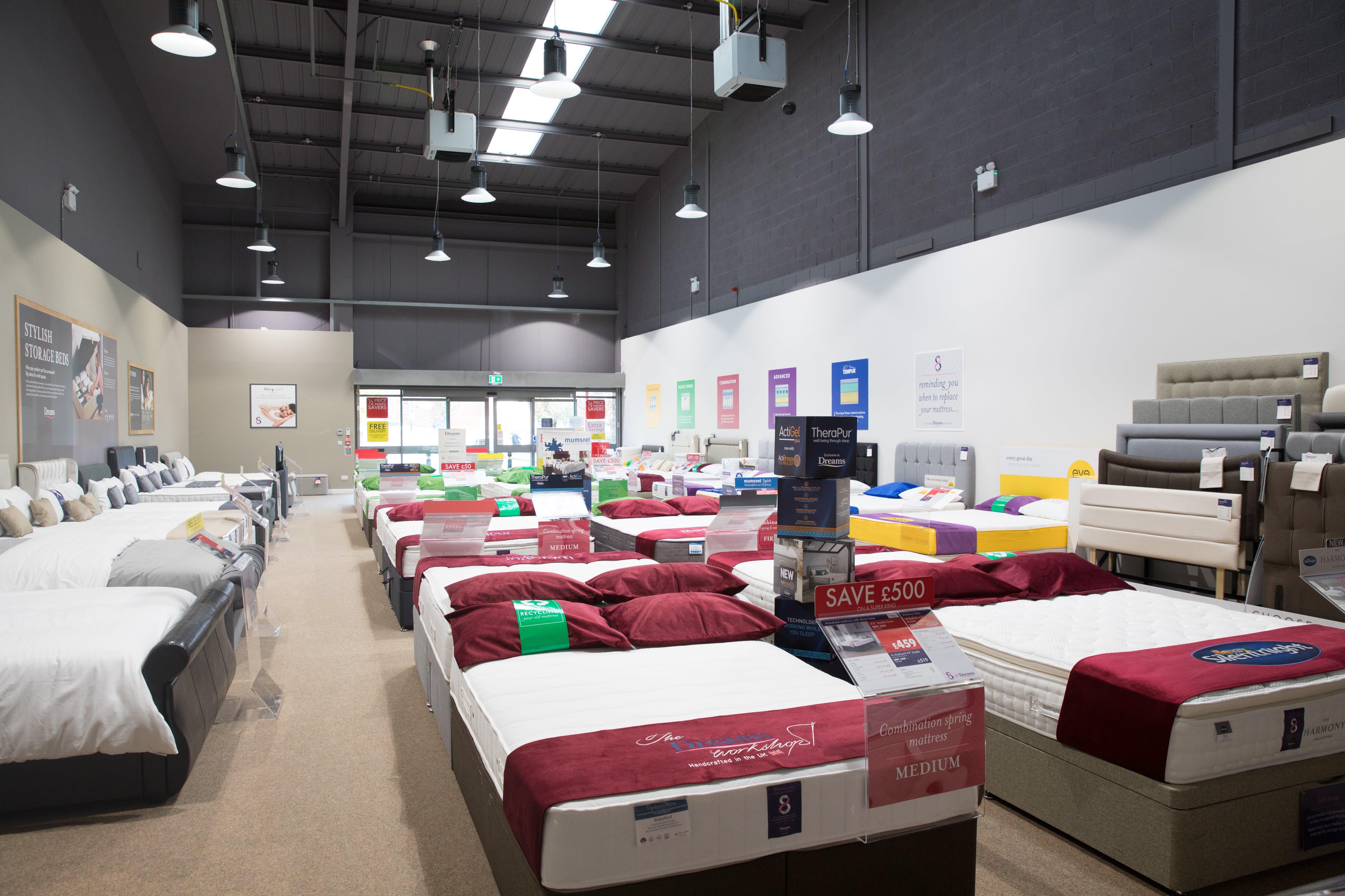 Dreams Store in Wakefield - Beds, Mattresses & Furniture | Dreams
