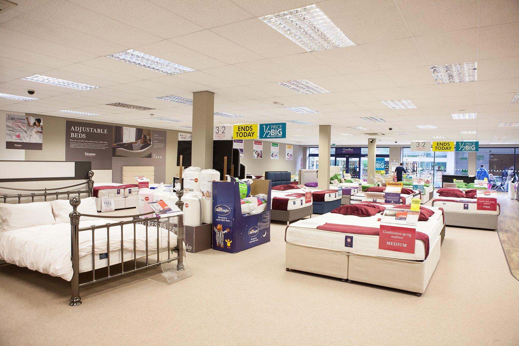 Dreams Store in Edmonton - Beds, Mattresses & Furniture | Dreams
