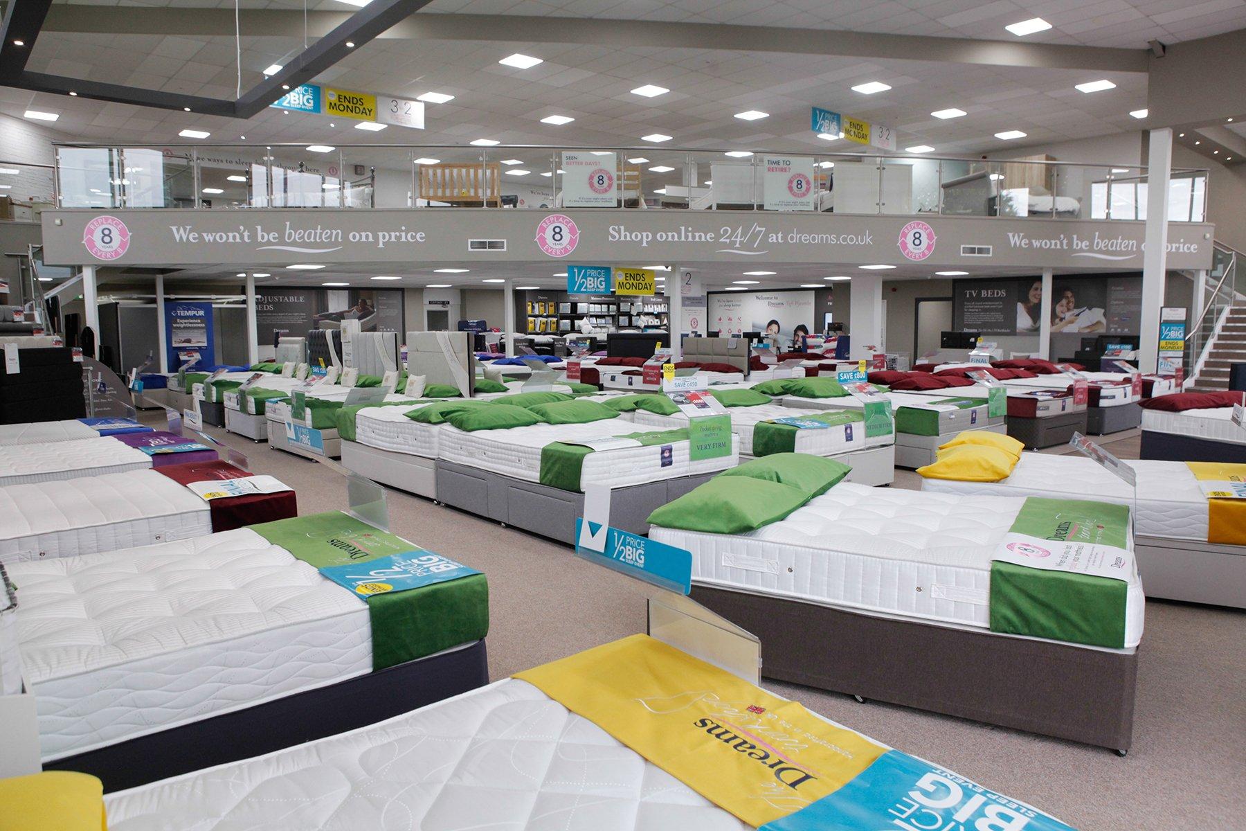 Dreams Store in High Wycombe - Beds, Mattresses & Furniture | Dreams