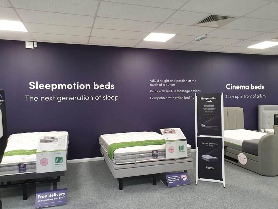 Dreams Store in Kirkcaldy - Beds, Mattresses & Furniture | Dreams