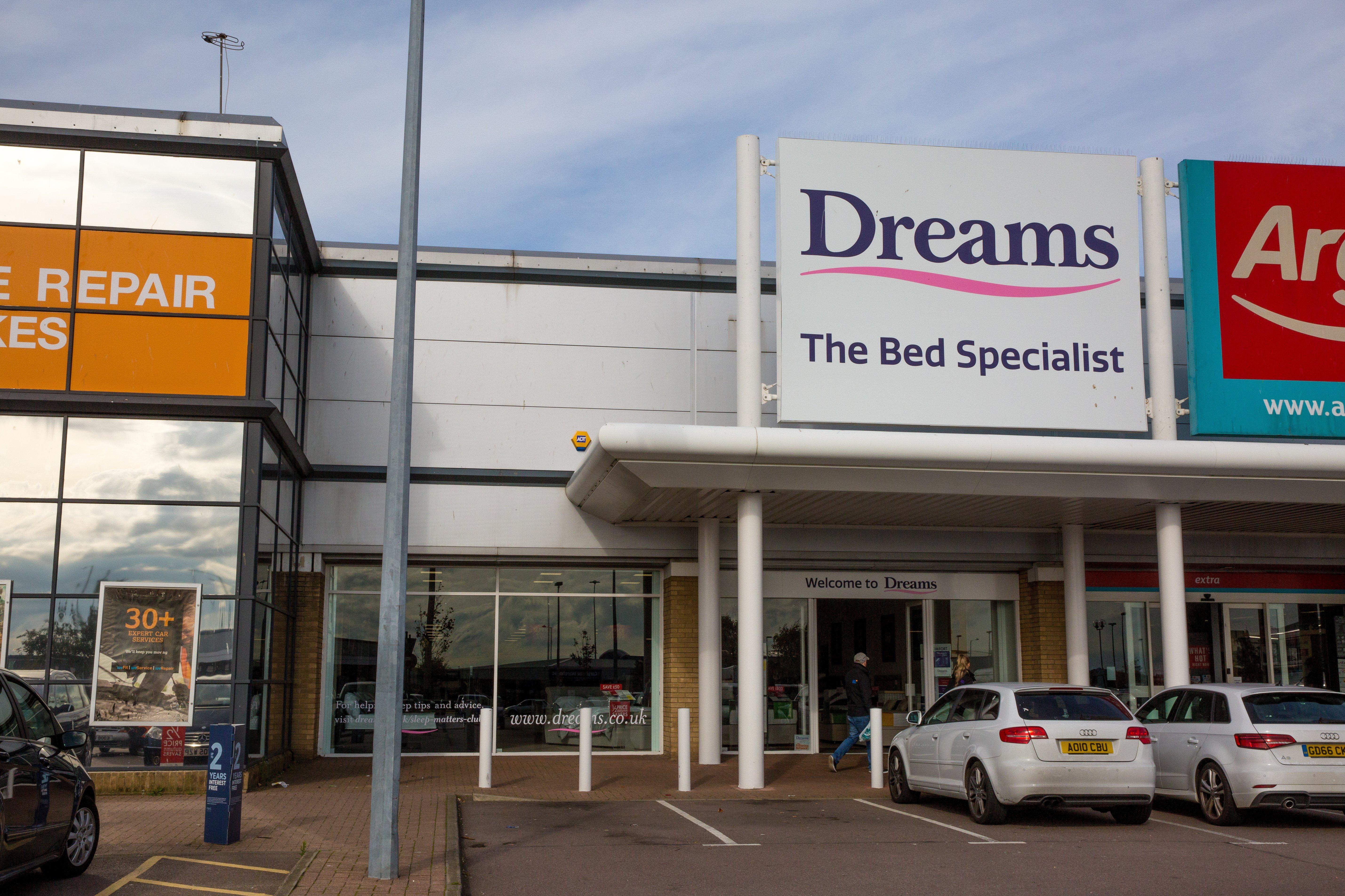 Dreams Store in Lowestoft - Beds, Mattresses & Furniture | Dreams